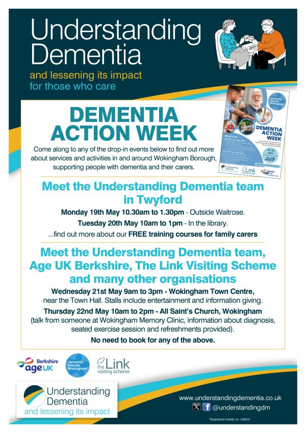Dementia Action Week 2025 – 19th – 25th May | Understanding Dementia